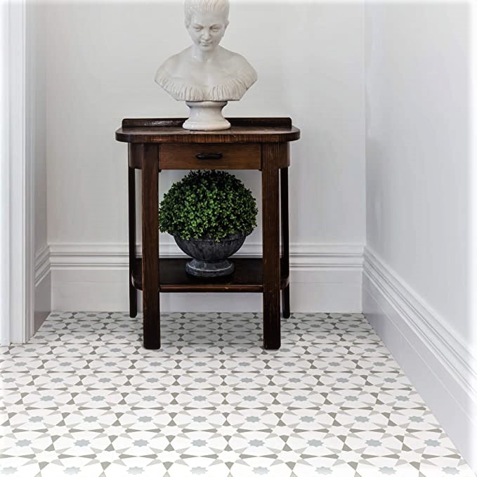 Stellar Floorpops Vinyl Floor Tiles. - peel and stick - easy to install